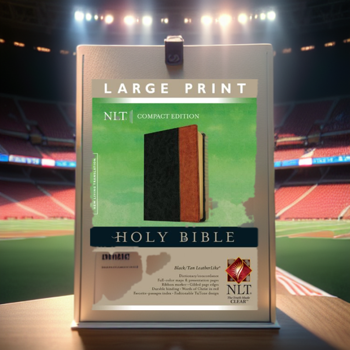 NLT Bible Large Print Compact Edition Leatherlike | Lazada PH