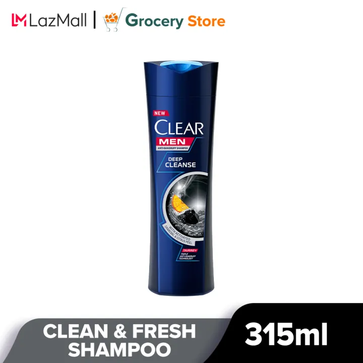 Clear Men Shampoo Deep Cleanse Anti-Dandruff 315ml | Lazada