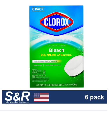 Clorox Ultra Clean Toilet Tablets Bleach 6pcs | Lazada PH
