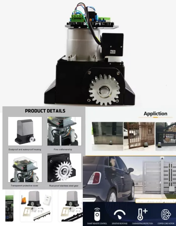 durable remote control sliding gate mechanism, automatic sliding gate ...