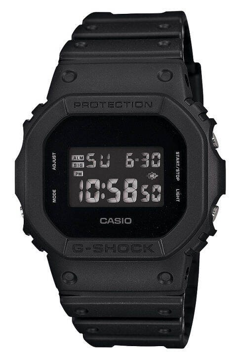 Casio G Shock นาฬิกาข้อมือผู้ชาย สายเรซิ่น รุ่น Dw 5600 Dw 5600bb Dw