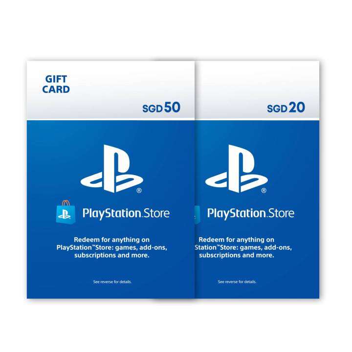 PSN SGD Credits Digital Gift Codes - All Denominations - SG Digital Gift Codes - Playmore|Lyn's ...