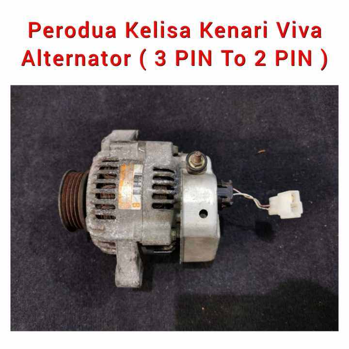 Perodua Kelisa Kenari Viva Myvi 1.0 Kembara Hc 1.3 Denso Alternator ( 3 ...