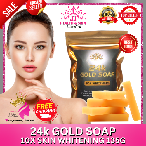 BSE Camarin Caloocan Original JJ Health & Skin Essentials 24K GOLD SOAP ...