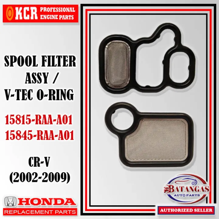 Spool Filter Assy and V-TEC O-Ring For Honda CR-V (2002-2009) 15815-RAA ...