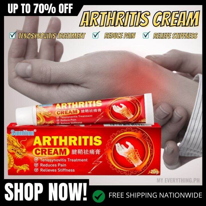 NEW!! Arthritis Pain Reliever Cream Joint Pain Relief Cream Easy to ...