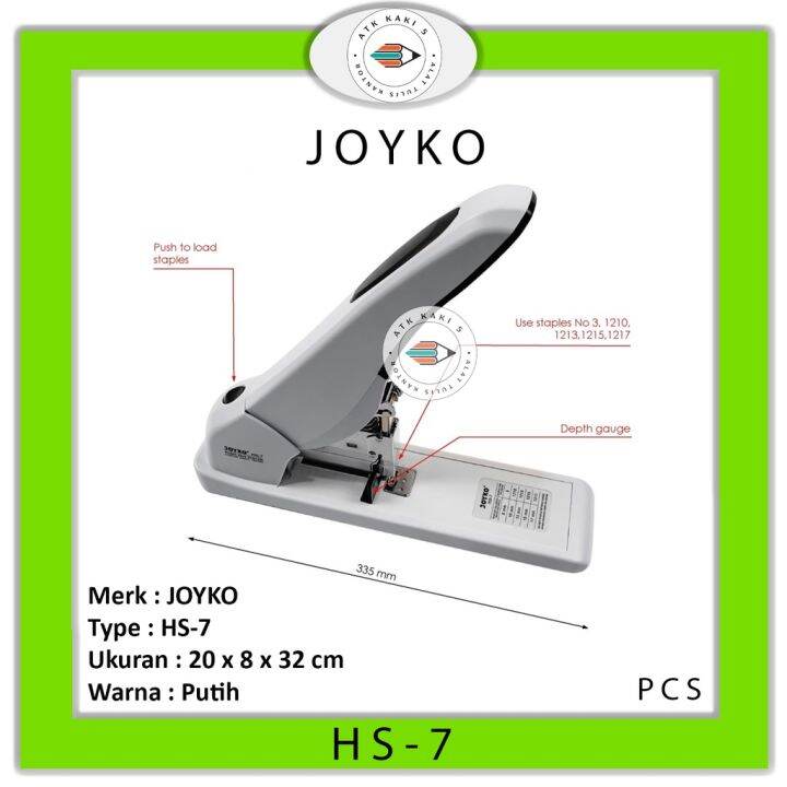 JOYKO - Heavy Duty Stapler HS - 7 - PCS | Lazada Indonesia