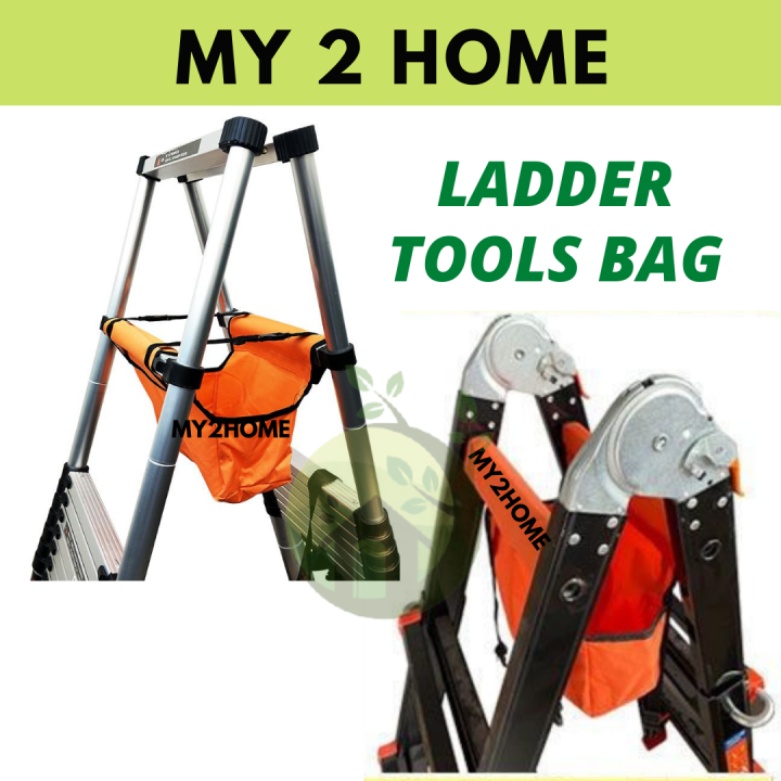 MY2HOME Tools Bag for Multi Purpose Ladder Single sided ladders Double ...