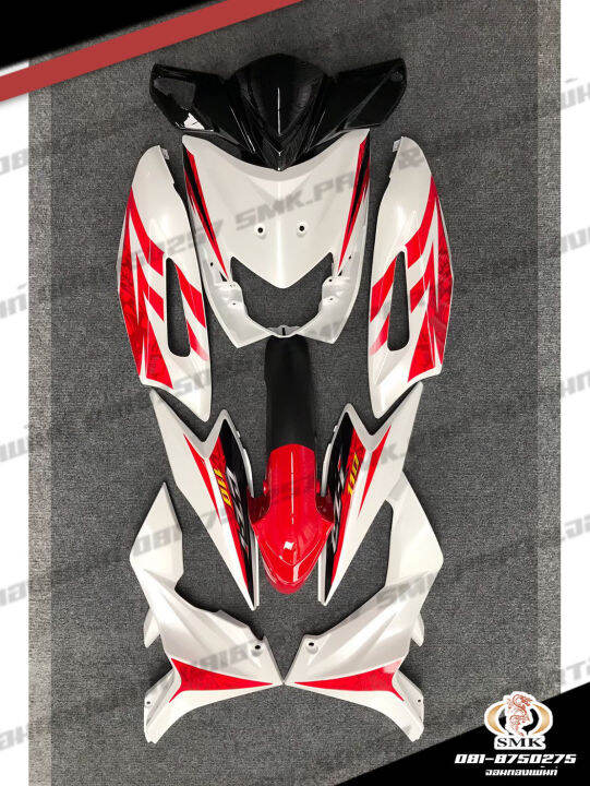 ชุดสี Honda CZI สีขาวแดง งานเทียม ฮอนด้าซีแซดไอ สีขาวแดง | Lazada.co.th
