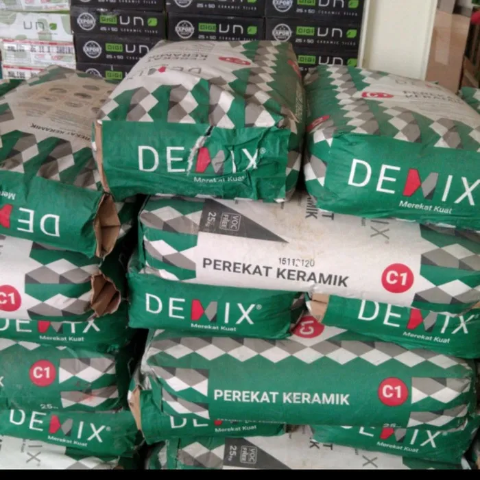 semen perekat keramik demix | Lazada Indonesia