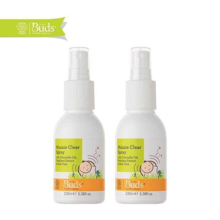 [Twin Pack] BEO Buds Mozzie Clear Spray (100ml) | Lazada