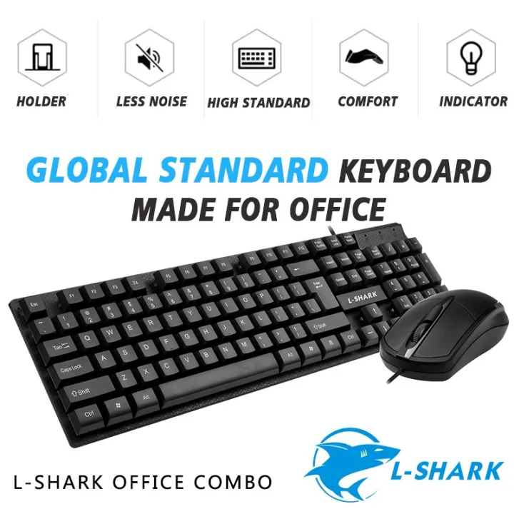 【COD】T350 Gaming Keyboard Mouse Set 104 Keys LED Rainbow RGB Backlight ...