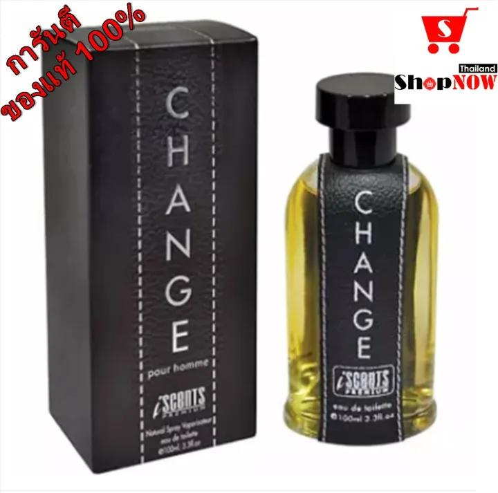 Change SCENTS 100ML. น้ำหอมผู้ชาย กลิ่มหอมนาน ดึงดูด ชวนหลงไหล | Lazada ...