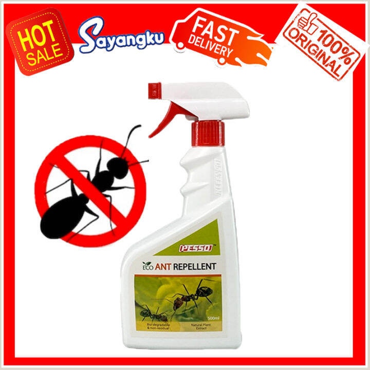 Pesso Ant Repellent 500ml Natural Plant Extract Penghalau Semut Keeps ...