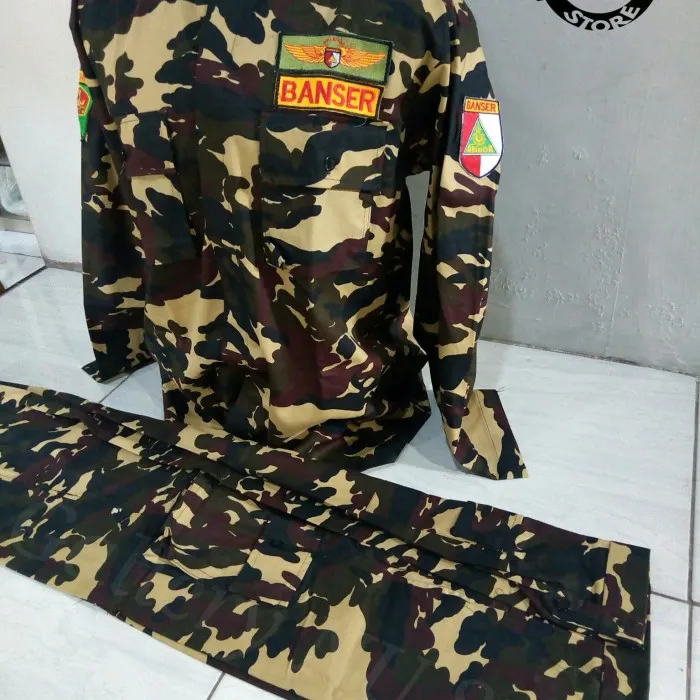 SERAGAM BANSER LORENG NASIONAL EXCLUSIVE | Lazada Indonesia