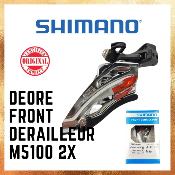 Shimano Deore Front Derailleur-M5100 2x / M4100 2x | Lazada PH