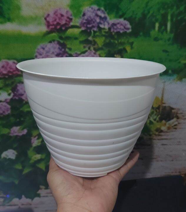 Pot Bunga Tawon 24cm/ Pot Tawon 24cm / Pot Tanaman Warna Warni 24CM ...