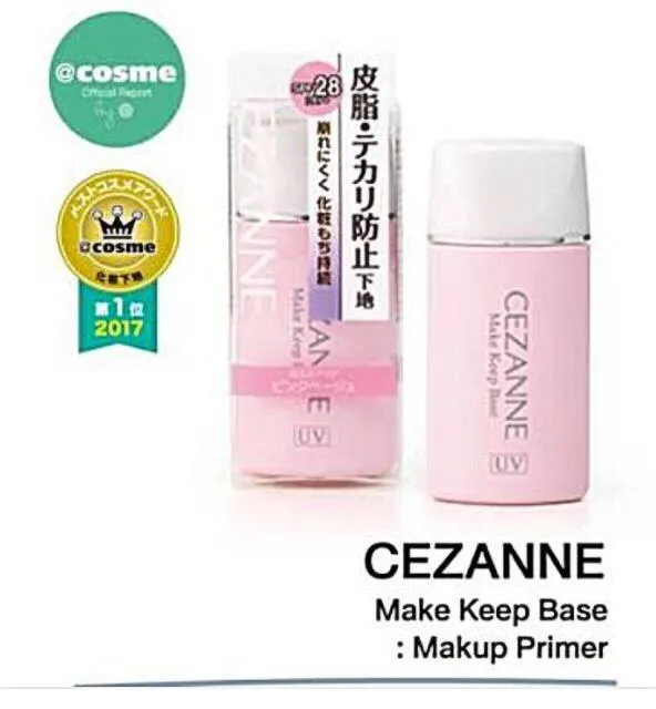 Cezanne Make Keep Base UV SPF 28 PA++ เบสเนื้อบางเบาควบคุมความมันได้นานกว่า 8 ชั่วโมง ช่วยให้ ...