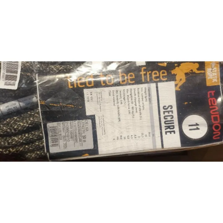 Tali Karmantel Carmantle Statis Tendon Secure 11mm x 50 Meter Panjat ...