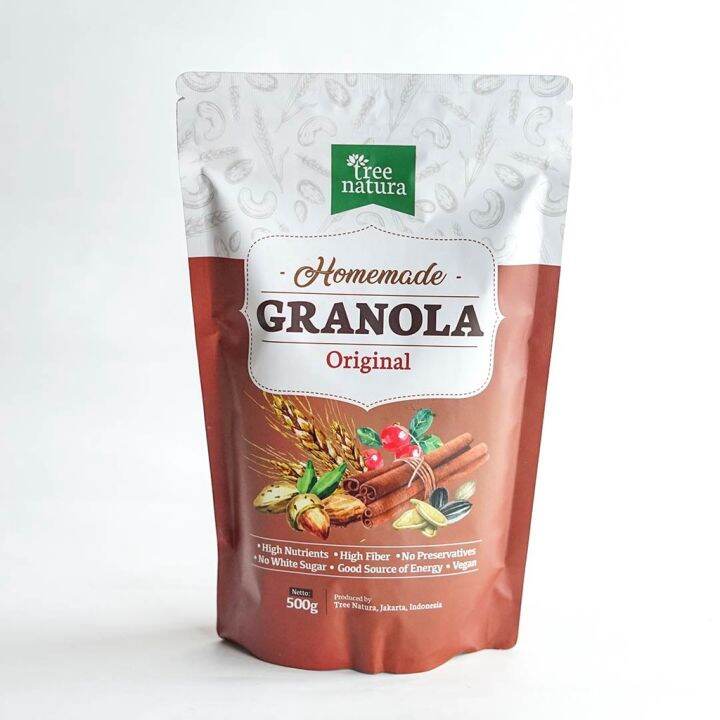 Tree Natura, Granola Original 500gr | Lazada Indonesia