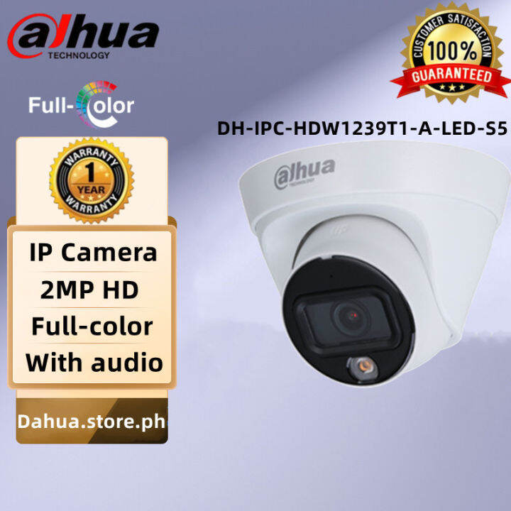 Dahua IP Camera 2MP/4MP Full HD Full-color With Auido Eyeball Wired ...