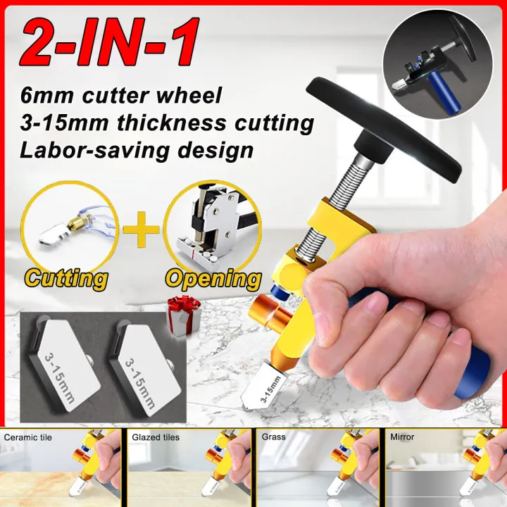 Ceramic Tile Opener Glass Cutter Integrated Glass Cutter Hand-held ...