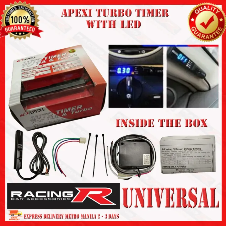 Universal APEXI Turbo Timer (Car Accessories) | Lazada PH