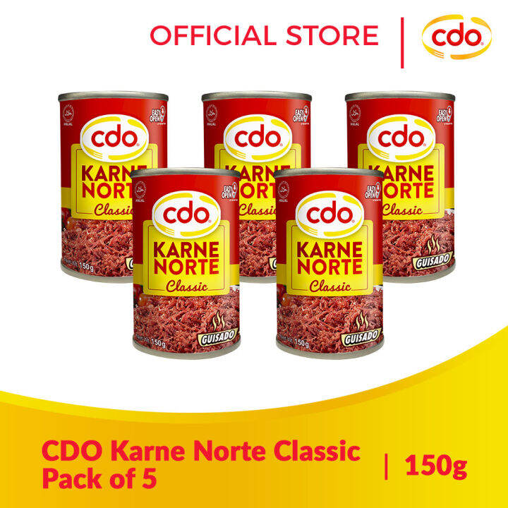 CDO Karne Norte Classic 150g - Pack of 5 | Lazada PH