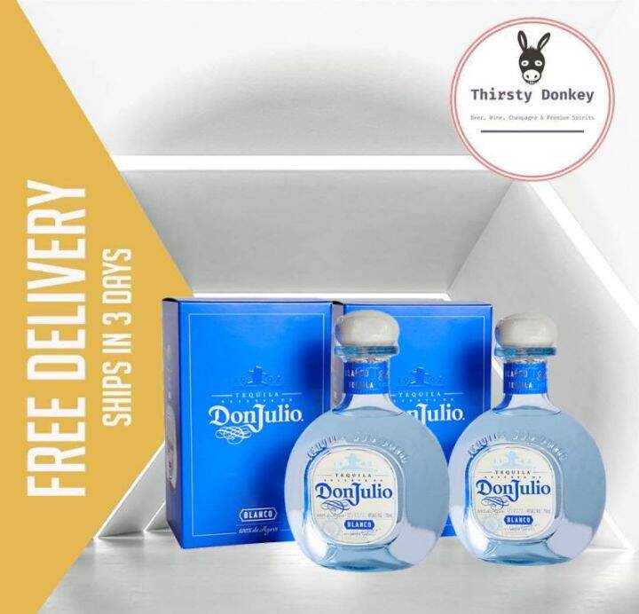 Don Julio Blanco Tequila 750ml (Bundle of 2) | Lazada Singapore