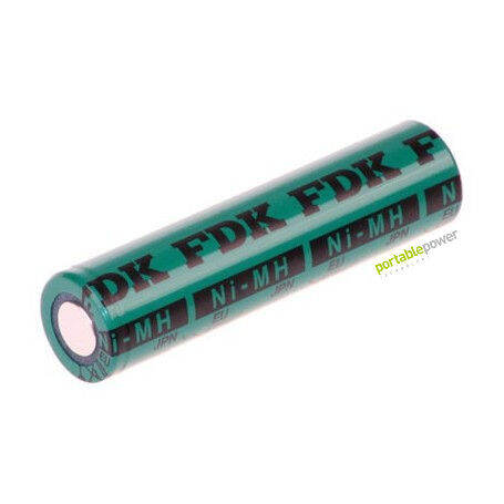 FDK HR-4/3AU NiMH Rechargeable Battery -1.2V -4000mAh -Flat top ...