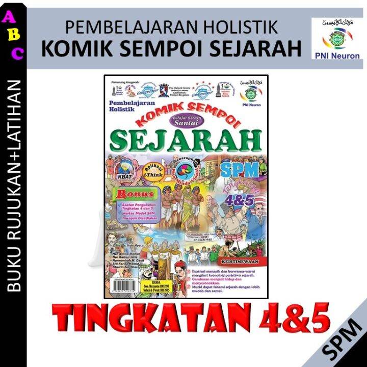 PEMBELAJARAN HOLISTIK :KOMIK SEMPOI SEJARAH SPM TINGKATAN 4&5 -BUKU ...
