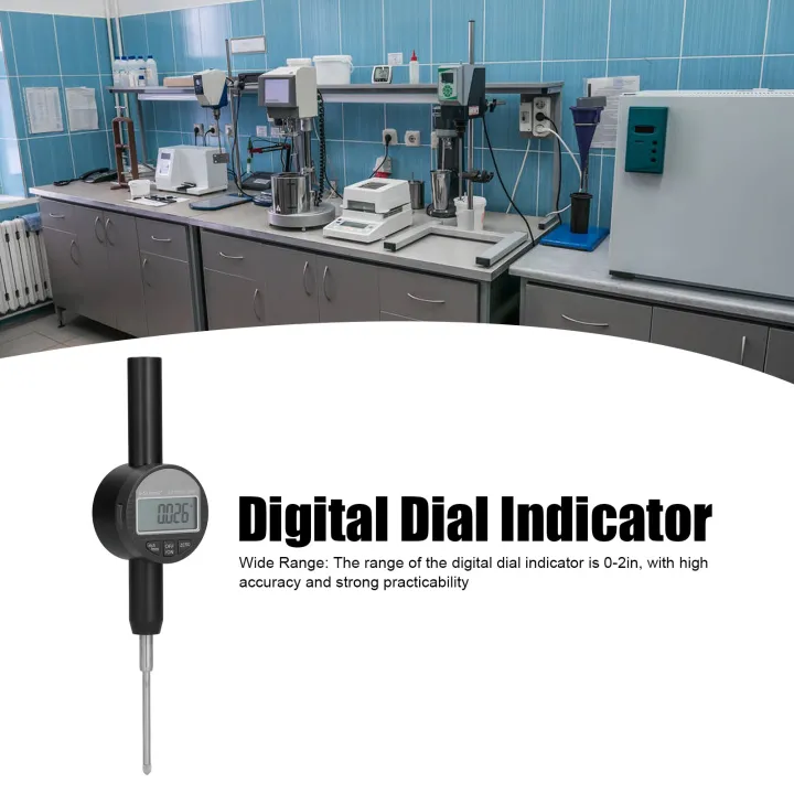 Electronic Dial Indicator Digital Display High Accuracy Stainless Steel ...