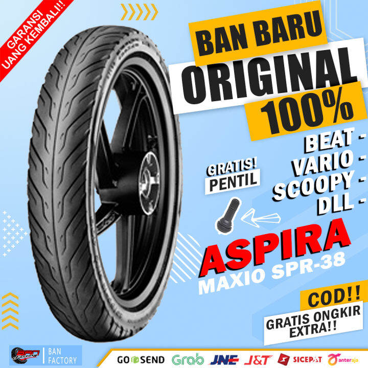 Ban Motor ASPIRA MAXIO SPR38 Ring 14 Tubeless Ban Tubles Motor Matic Beat Vario Scoopy Ring 14 ...