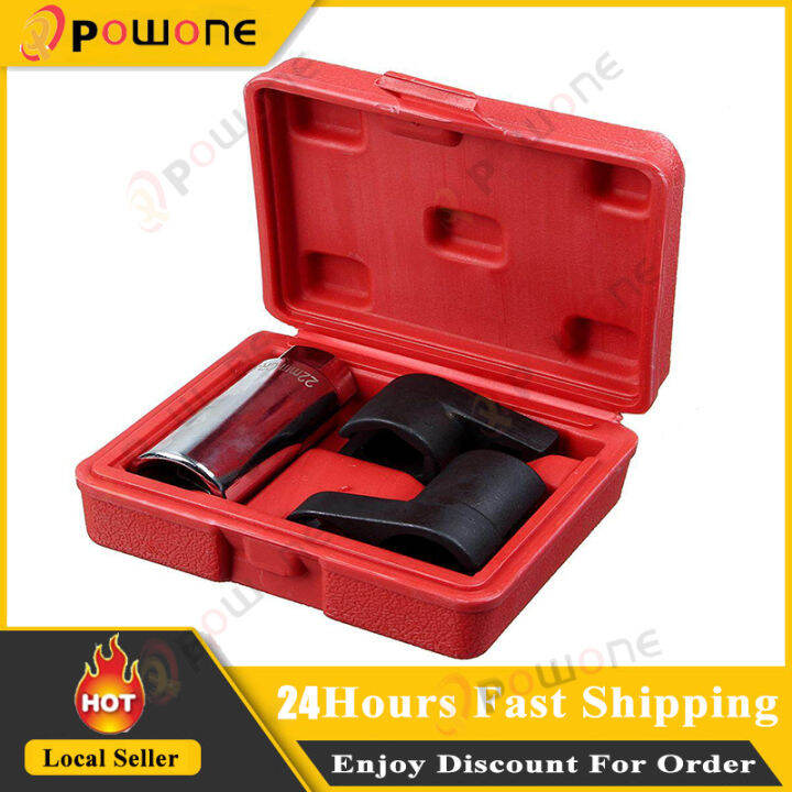 3pcs Auto Oxygen Sensor Socket 6 Point Wrench O2 Tool Remover Installer ...
