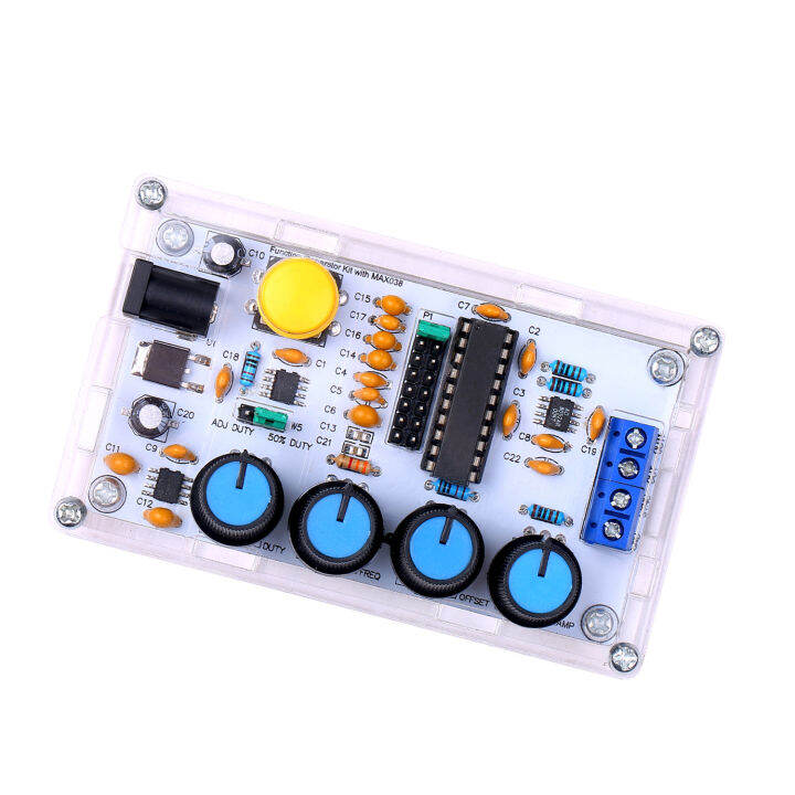 Smart Sensor MAX038 Signal Generator DIY Kit 1Hz~20MHz Function Generator High-speed op-amp ...