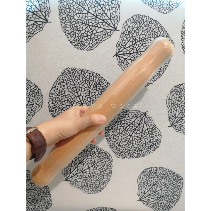 Rolling Pin 14" Dough Roller Wood Pengelek Baking | Lazada