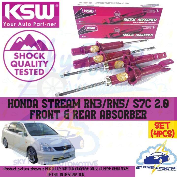 HONDA STREAM RN3/RN5 (S7C) 2.0 K-SHOWA KSW HEAVY DUTY GAS SHOCK ...
