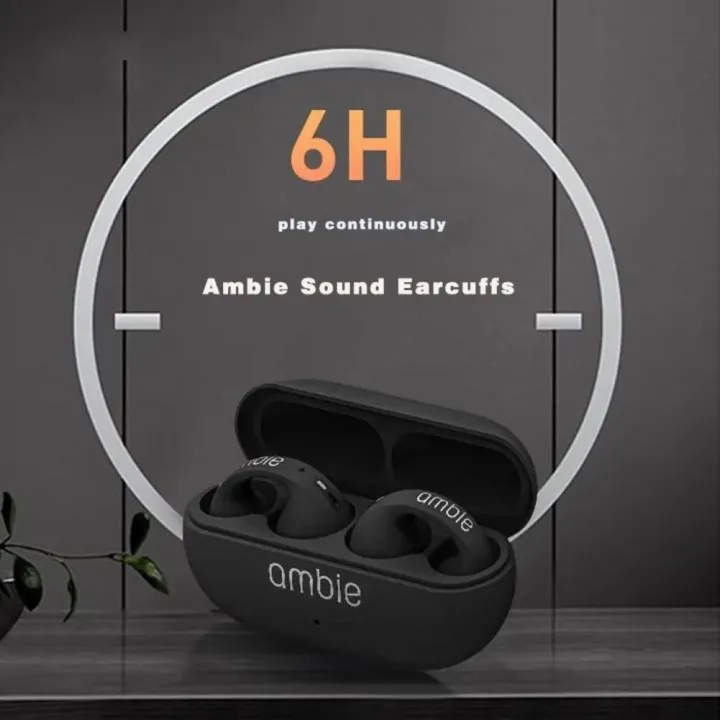 SONY Ambie Headphones Wireless Bluetooth Headset Bone Conduction Open True Wireless Waterproof ...