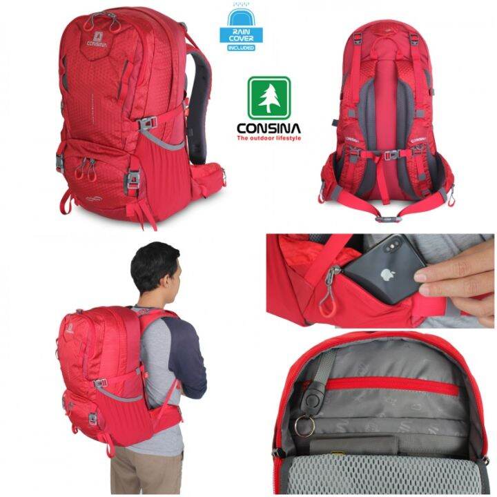 Tas CONSINA CAPERTEE Ransel Daypack Backpack | Lazada Indonesia