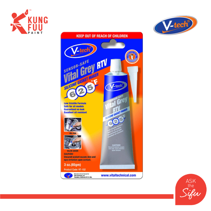 V-Tech 85g Vital Grey RTV Sealant | Lazada