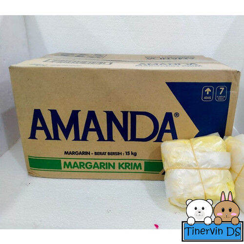 jual AMANDA mentega margarine repack 1 kg | Lazada Indonesia