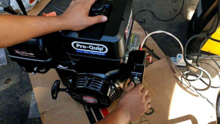 Proquip 18hp gasoline engine with electric starter | Lazada PH