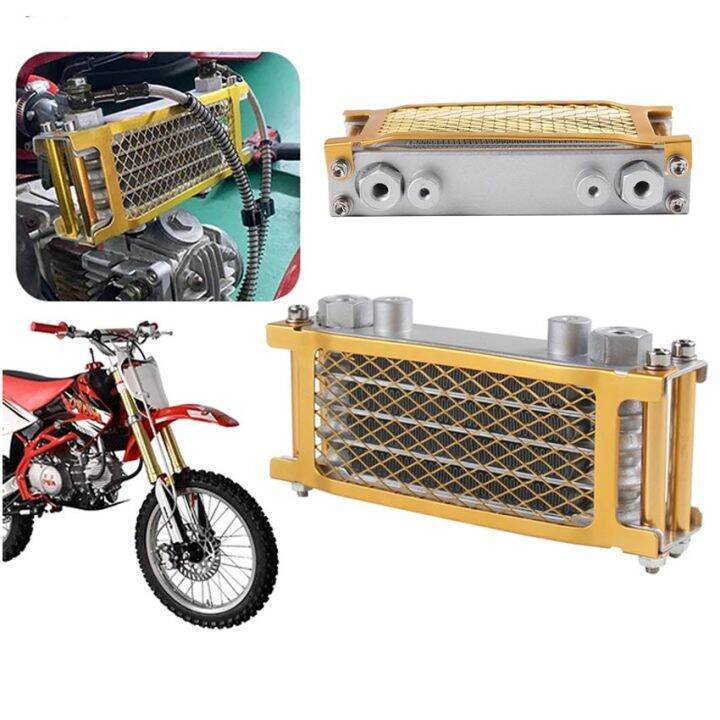 Gold Engine Oil Cooler Standard Cooling Radiator Universal Part Oil ...