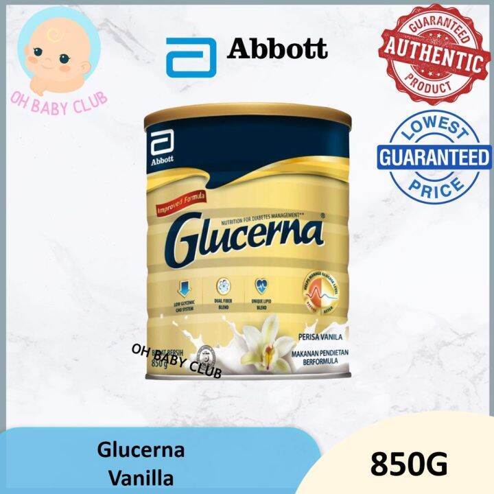 [NEW] Glucerna Vanilla 850g | Lazada