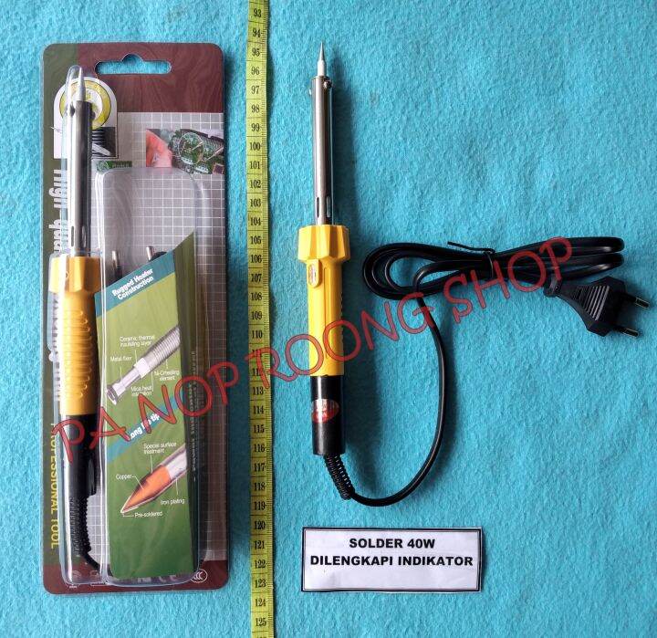 SOLDER 40W DILENGKAPI INDIKATOR | Lazada Indonesia