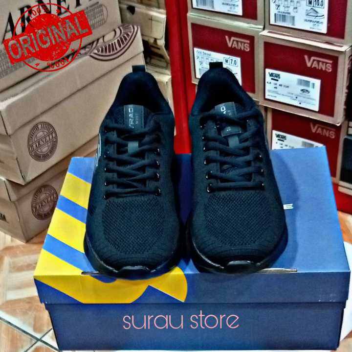 sepatu strade nine all black SEPATU HITAM PRIA / WANITA ALL STAR 70S ...