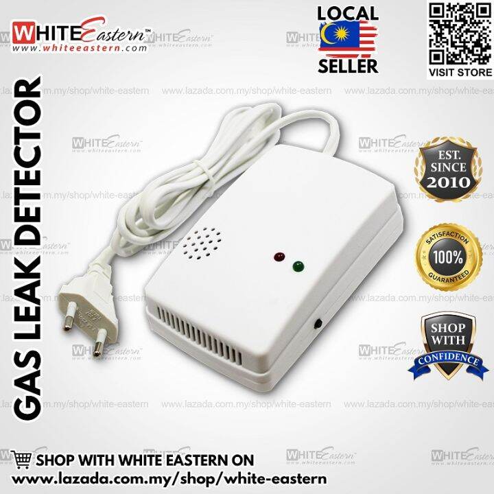 Gas Leak Detector Alarm for Home & Kitchen Fire Safety, Prevention and ...
