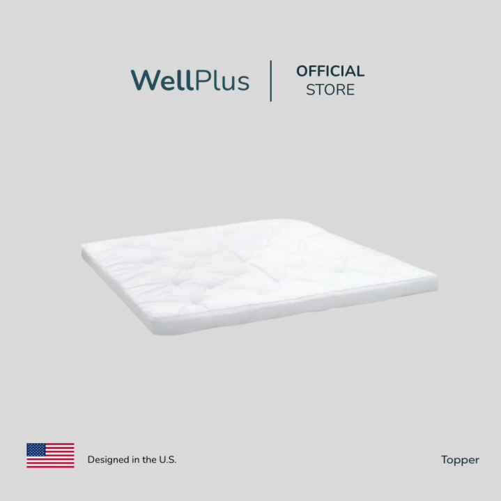 WellPlus Topper Conjugated Siliconized Fiber รุ่น ZPlus O2 หนา5นิ้ว ท็ ...