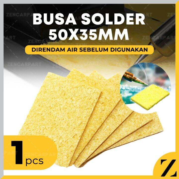 Busa Spons Busa Cleaner Pembersih Sisa Kotoran Timah Mata Solder ...