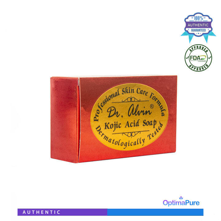 Authentic Dr Alvin Kojic Acid Soap 135g (BOX) | Lazada PH